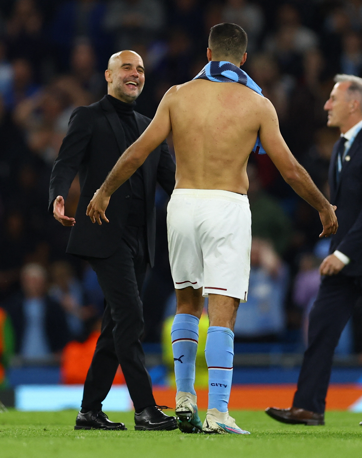 퍼거슨→펩, 트레블은 '신의 영역'→맨시티가 과연…EPL→FA→UCL 폭풍 우승 넘실