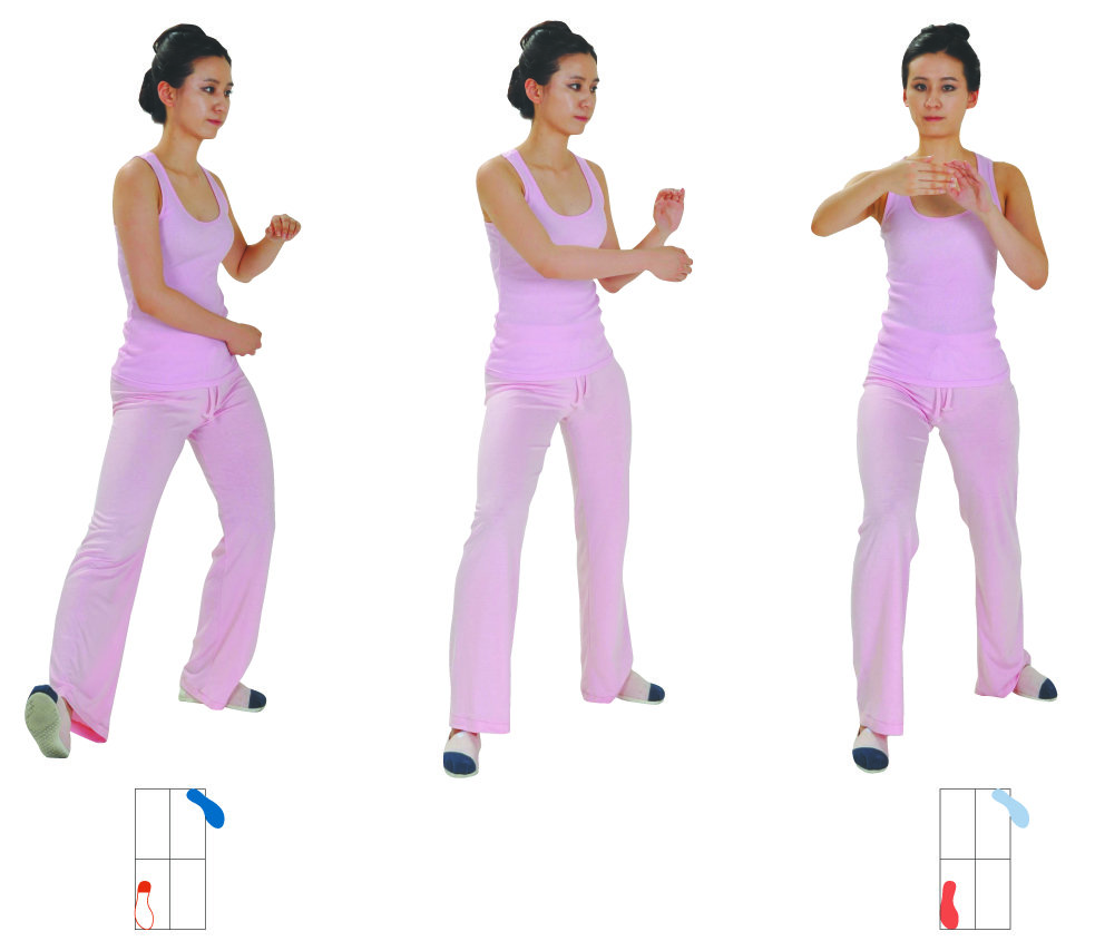 [이찬 선생의 30분 태극권] (43-1) 새꼬리 잡기 올려막기-오른쪽(右攬雀尾-履:우람작미-붕)