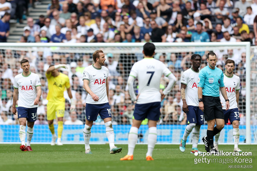 [EPL 37R] ‘유로파리그는 무슨...’ 토트넘, 안방에서 브렌트포트에 1-3 완패