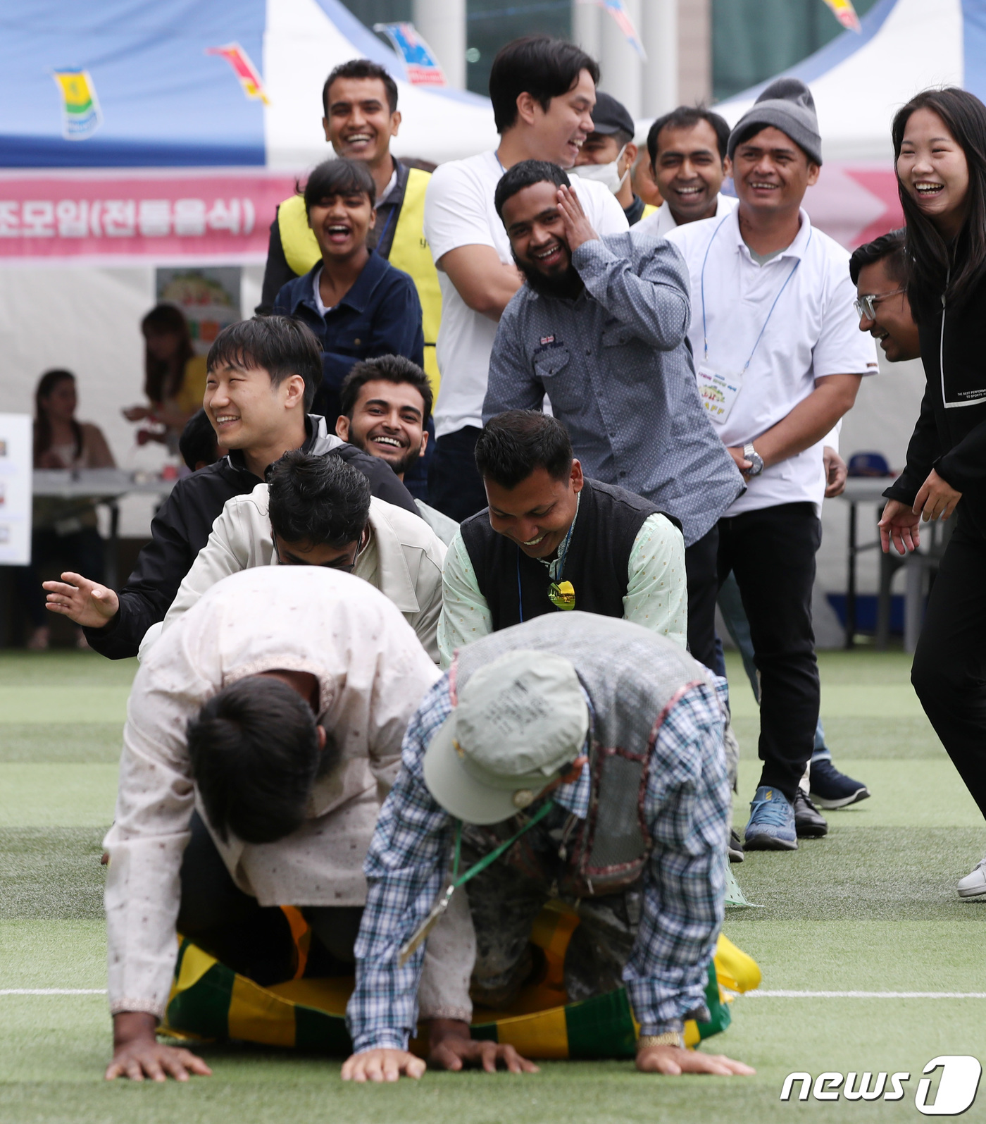 '넘어져도 즐거워'