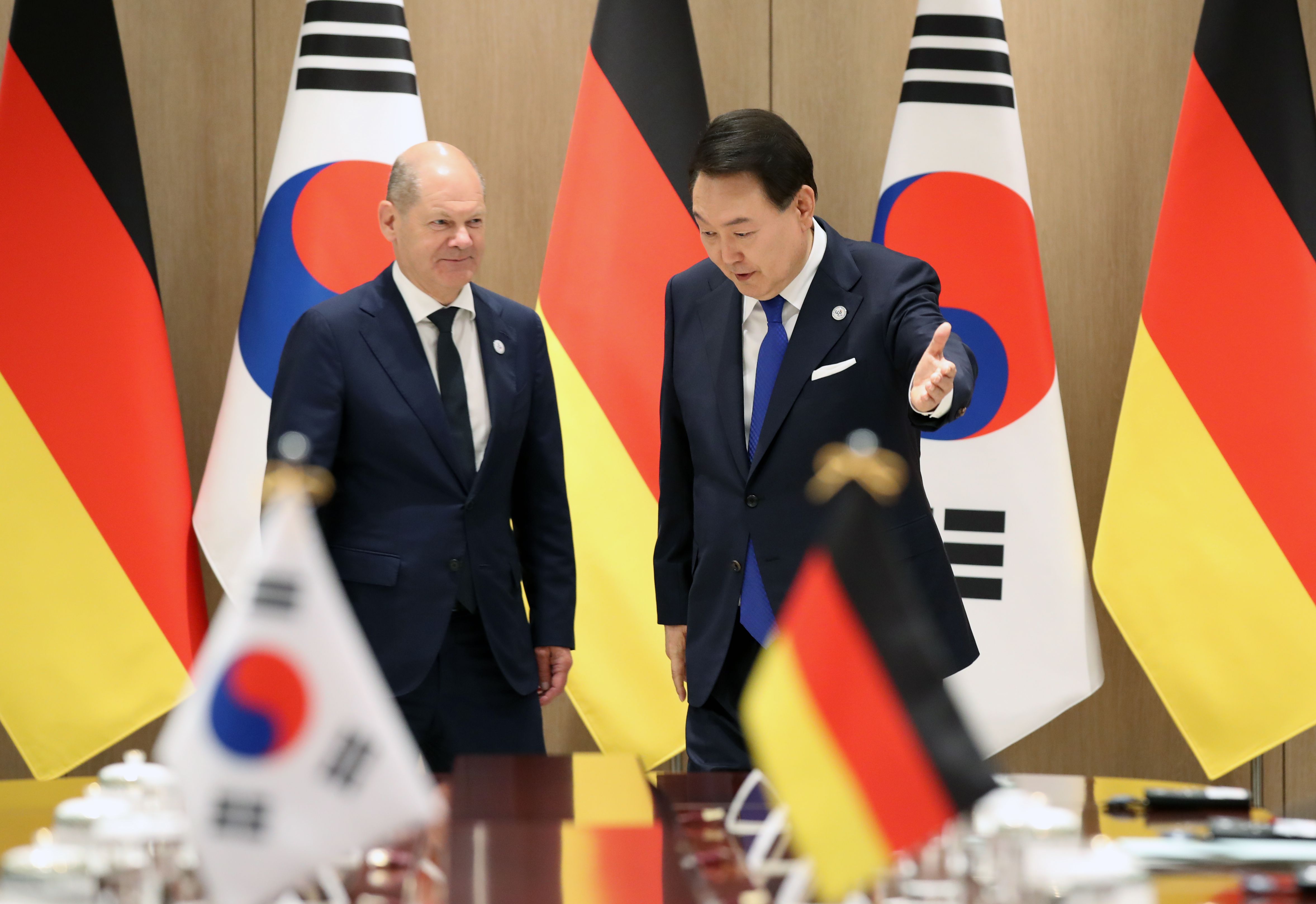 속보 尹대통령 독일과 정상회담 시대전환 기조 긴밀하게 동조”