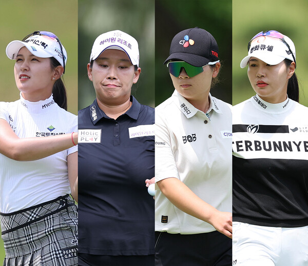 4강 진출한 박현경vs나희원 홍정민vs성유진, 우승 향한 결투 [KLPGA 두산매치플레이]