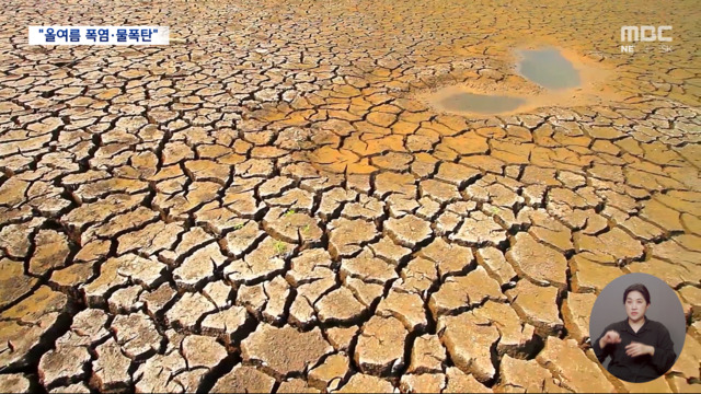 슈퍼 엘니뇨에 온난화까지, 폭염, 물폭탄 한반도 위협