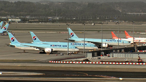 쿠알라룸푸르발 대한항공 10시간40분 지연출발‥"기장 건강문제"