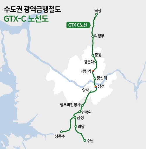 탄력 붙은 GTX-C 노선 초역세권 프리미엄, ‘과천청사역 한양수자인’이 주목받는 이유