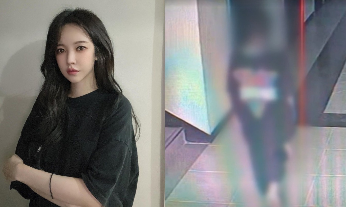 BJ 아영, CCTV 속 마지막 모습…트레이닝복 입고 홀로 건물 안으로