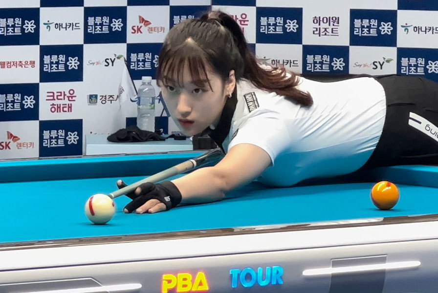 '19세 신예' 장가연, 프로당구 투어 4강 도전