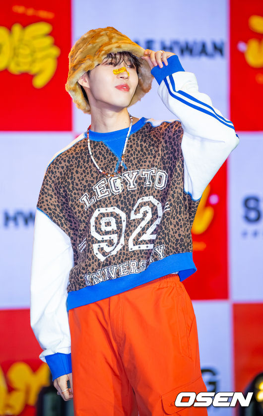 김재환,'깜찍한 털모자 패션' [사진]