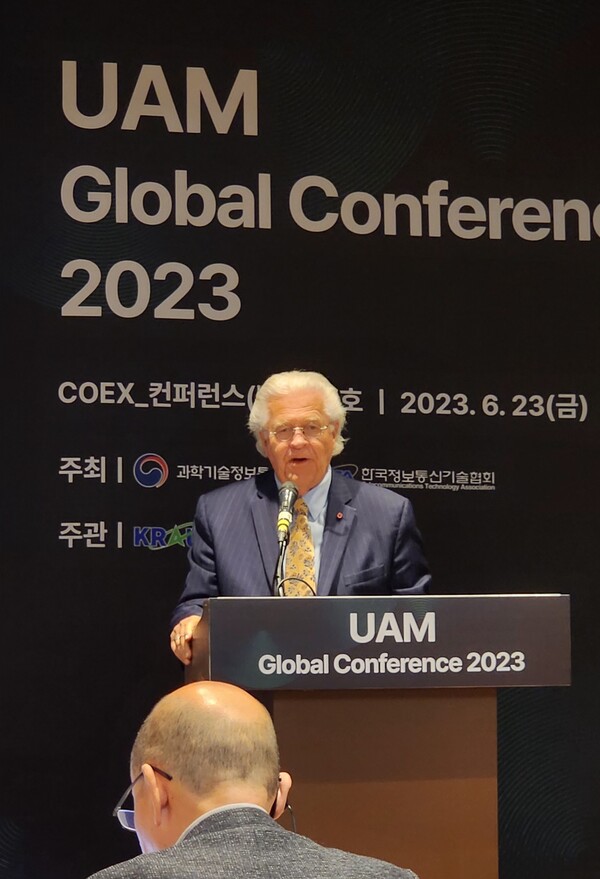 [UWC] 존 스컬 워커 "교차로에 선 항공 UAM, 세계표준화로 뭉치자"