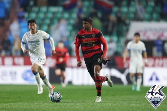 포항 오베르단, K리그1 20R MVP…경남 글레이손, K리그2 19R MVP