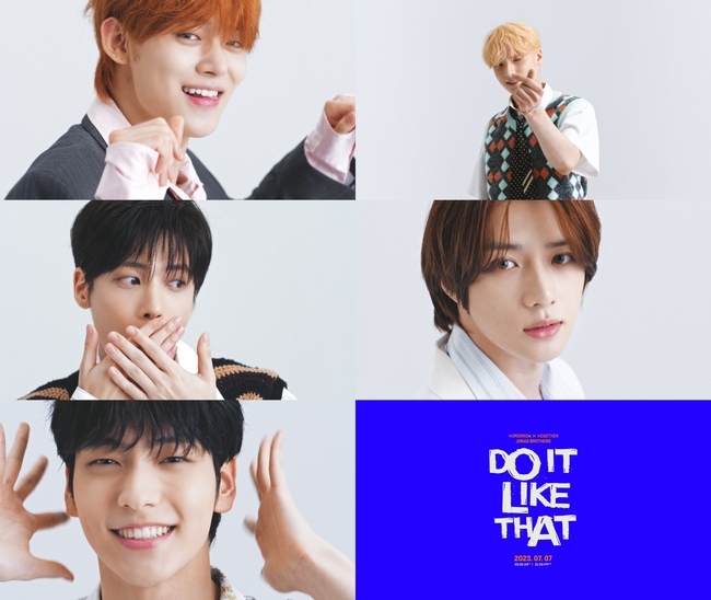 투모로우바이투게더X조나스 브라더스 ‘Do It Like That’ MV 티저 공개