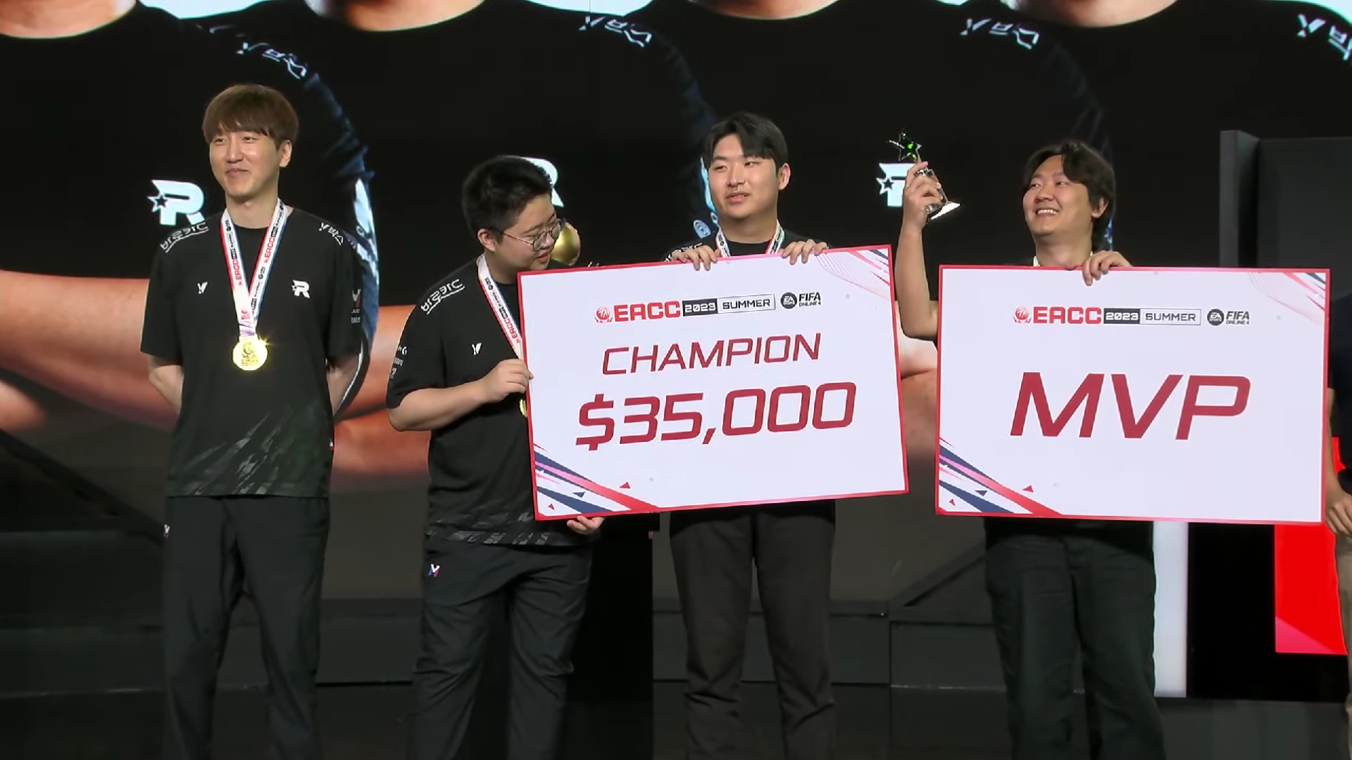 도장깨기 성공한 kt, EACC 2연패 달성…'황제' 김정민은 FMVP