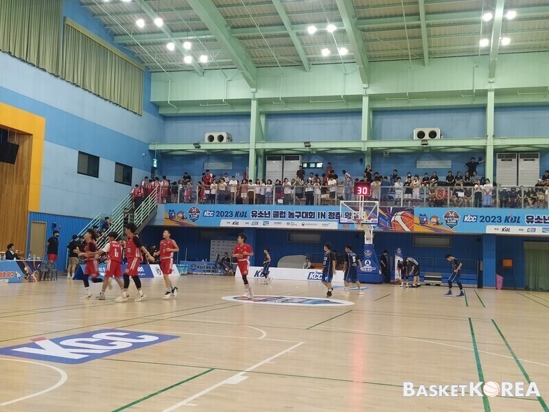 [KBL 유소년 클럽대회] ‘1쿼터 무실점’ SK U-12, KCC U-12 상대로 35점 차 대승