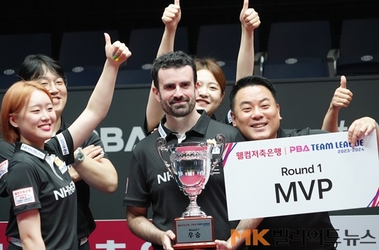 ‘조재호 끌고 오성욱 받치고 몬테스 마무리’ NH농협카드 우승 3박자[PBA팀리그 1R 결산]