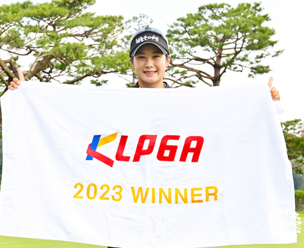 '골프 DNA' 한나경, 부담감 떨치고 KLPGA 드림투어 첫 우승