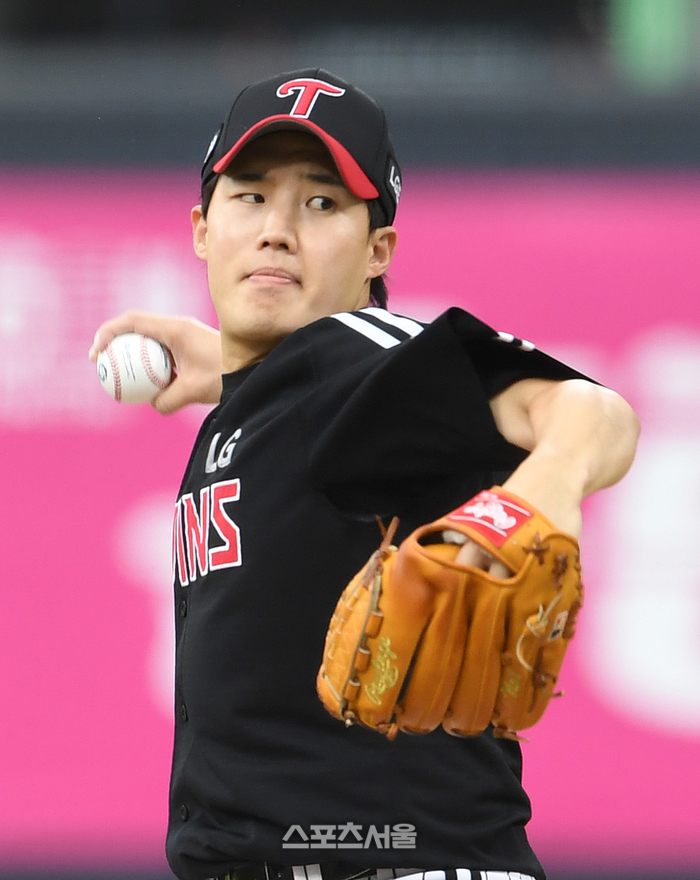 “동료들과 감독님 기회 덕분” 3년 만의 두 자릿수 승 임찬규, 대반전을 이뤘음에도 자신을 낮췄다[SS스타]