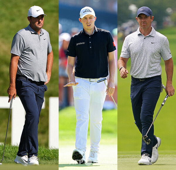 셰플러·피츠패트릭, BMW 챔피언십 3R 공동1위…5위 맥길로이 3타차 역전 우승 노려 [PGA]