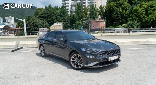 [시승기] 기아 K8 3.5 AWD..부담스럽지 않은 친숙한 대형 세단 | 카가이