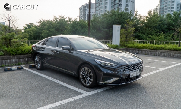 [시승기] 기아 K8 3.5 AWD..부담스럽지 않은 친숙한 대형 세단 | 카가이