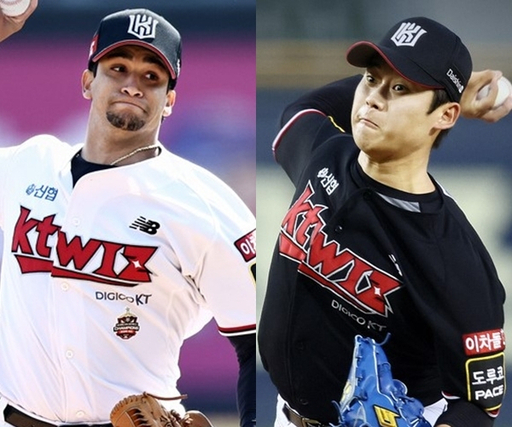 KT 위즈 박영현·쿠에바스, 8월 MVP 후보