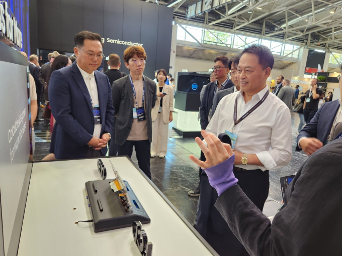 [IAA 2023] 최윤호 삼성SDI 사장 "벤츠·BMW 부스 가장 인상적"