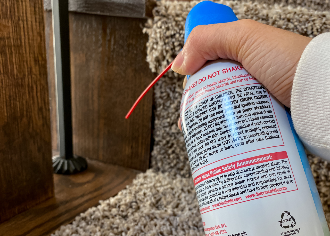 Concern raised over compressed air dusters misused as drug