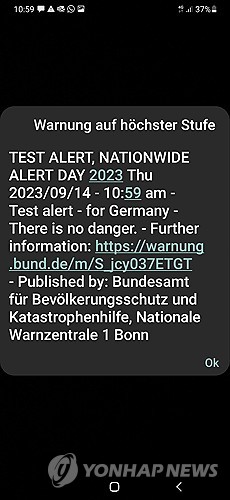 Germany Alarm Rehearsal