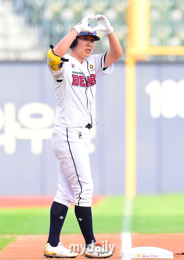 "미라클이라는 단어를 꺼내야"…KBO 사상 첫 WC '업셋' 도전, '정가영' 정수빈의 다짐 [MD창원 WC]