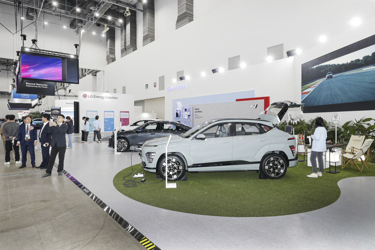 [르포] 증강현실로 미리 본 배터리·모빌리티 미래…“시승 프로그램도 만족” [2023 DIFA]