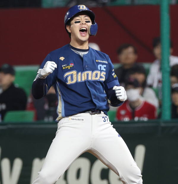 'PO 진출 보인다' NC, SSG 이틀 연속 격파 75% 확률 잡아···2023 PS 거침없이 3연승