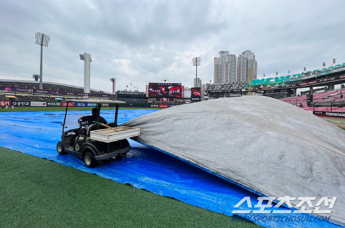 하늘은 KT-NC 5차전 연기를 원하지 않았다, 누굴 KS에 올릴까 [PO5 현장]