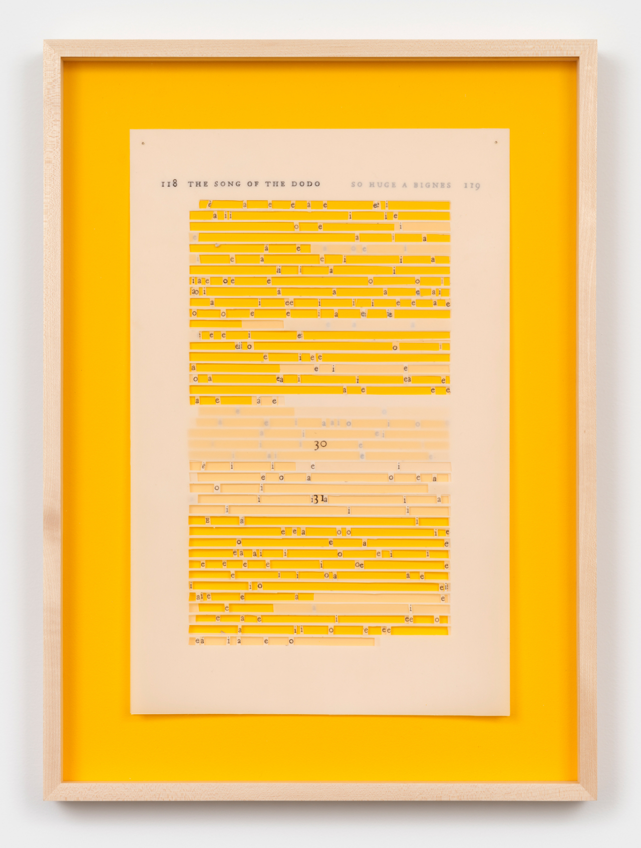 British interdisciplinary artist Jane Benson turns literary texts into art