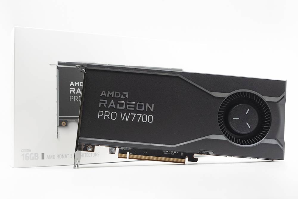 [리뷰] 전문가용 GPU 시장에 경종을 울리다, AMD 라데온 프로 W7700