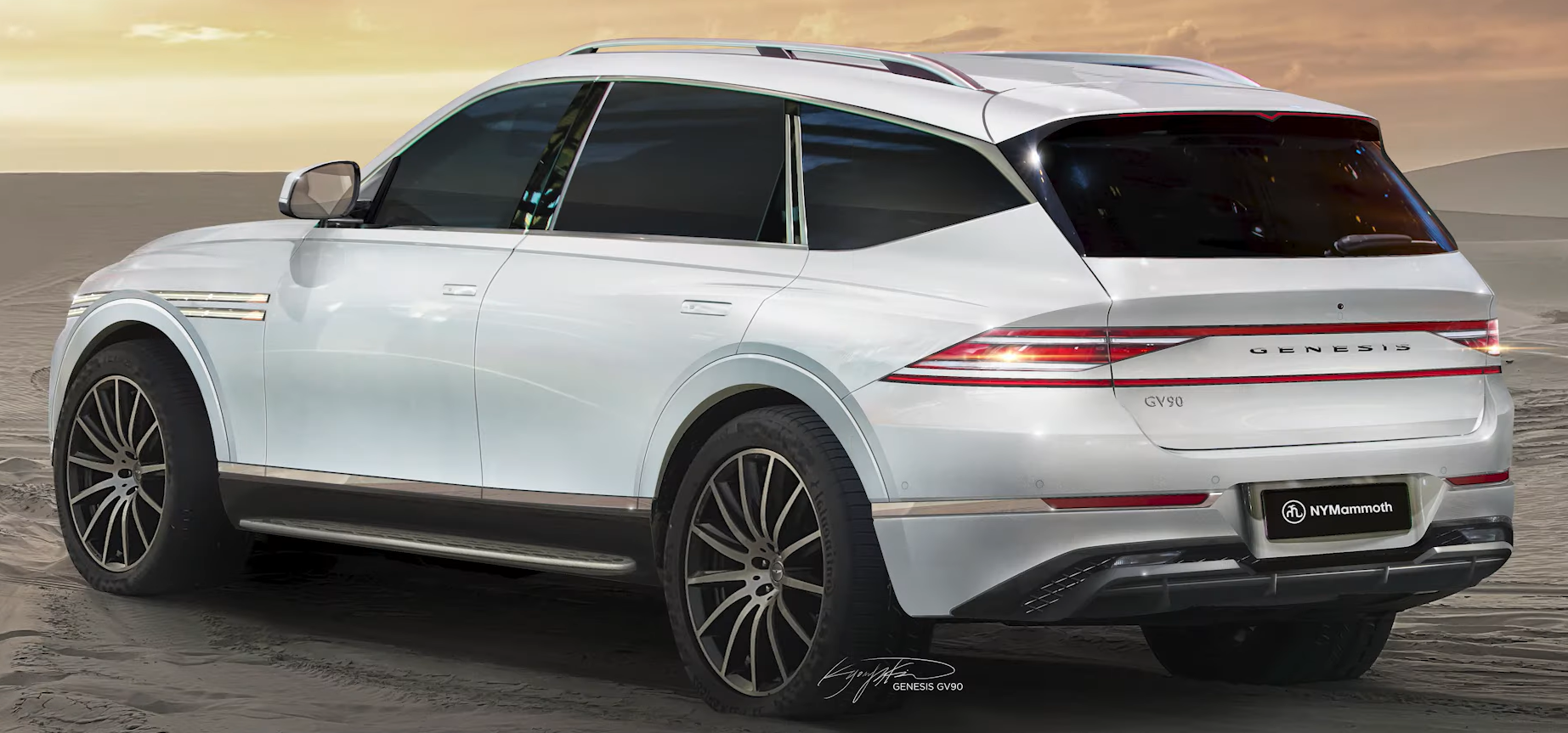 “이렇게만 나오면 대박이다” 제네시스 끝판왕 GV90 출시 예고 | 위드카