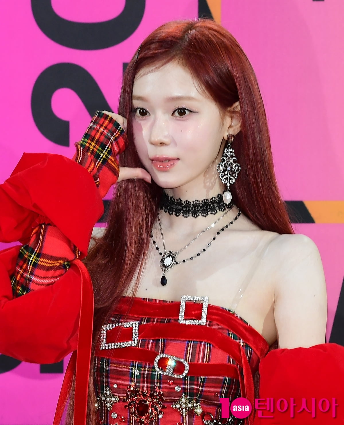 [TEN포토]에스파 윈터 '쇄골미인'(MMA2023)