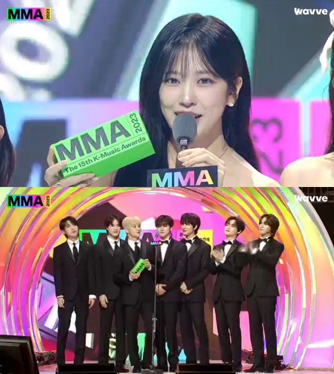 아이브·NCT드림, 'MMA2023' TOP10 선정.."다이브 감사" "시즈니 고마워"