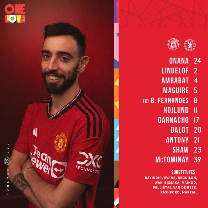 ‘EPL 15라운드 최고 빅매치!’ 맨유 vs 첼시 선발 라인업 공개