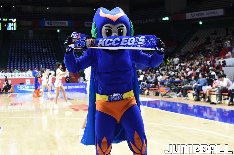 [JB포토] KCC 마스코트 'KCC 화이팅'