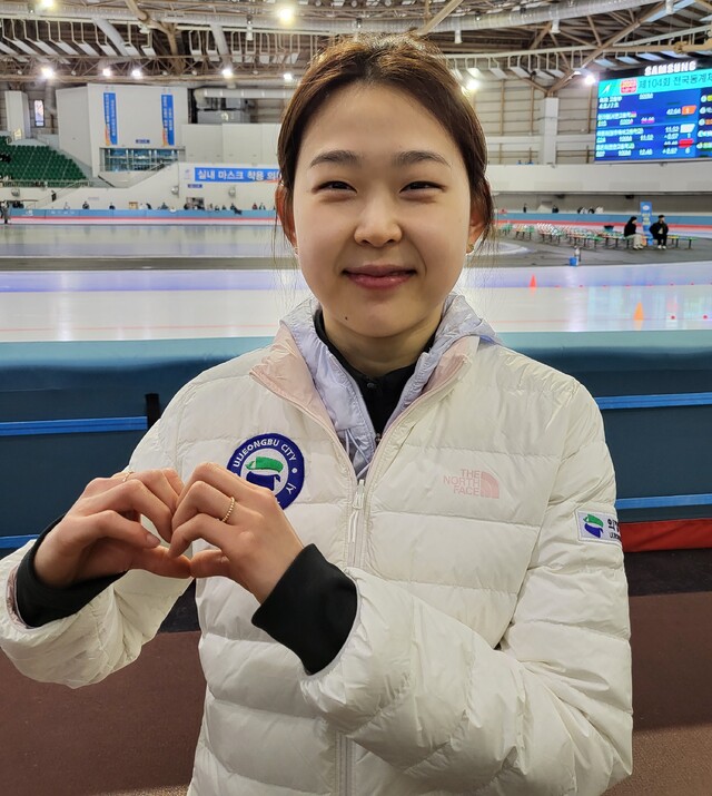‘빙상 여왕 김민선 경기도체육상 대상 수상