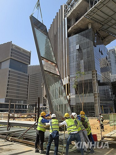 EGYPT-CAIRO-CHINA-CBD-CONSTRUCTION