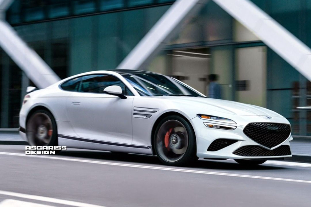 “쿠페로 분위기 반전?” 제네시스 G70 쿠페 역대급 디자인 눈길 | 오토버프