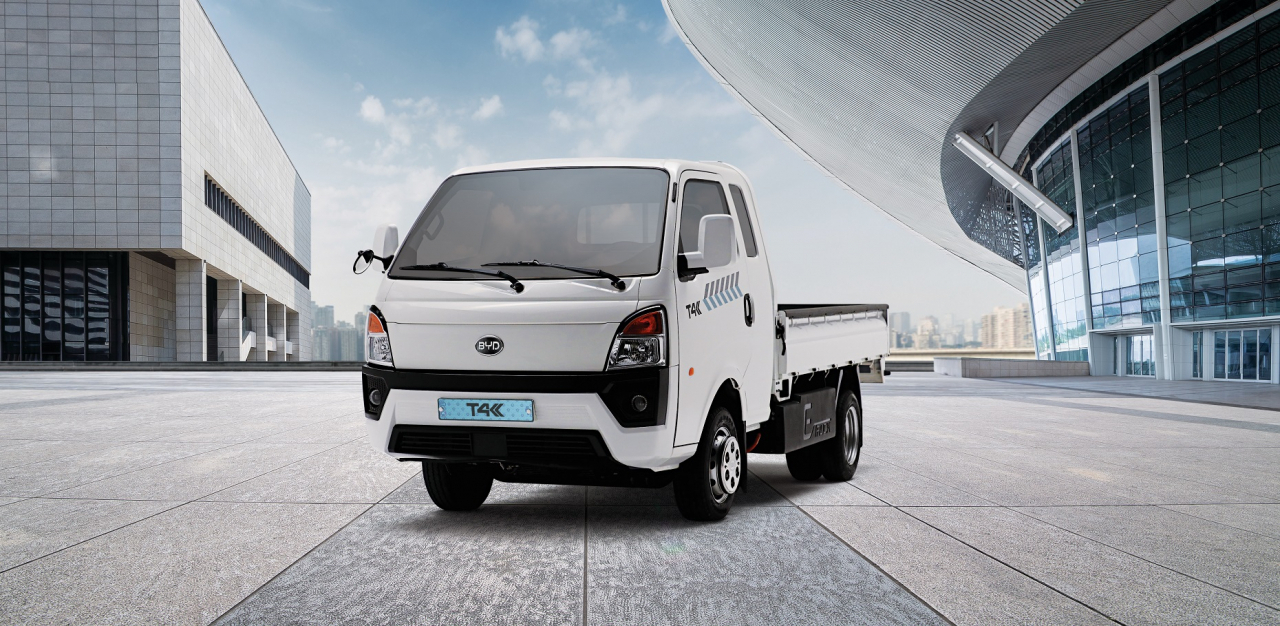 GS글로벌 “BYD 1t 전기트럭 ‘T4K’ 구매 시 300만원 혜택”