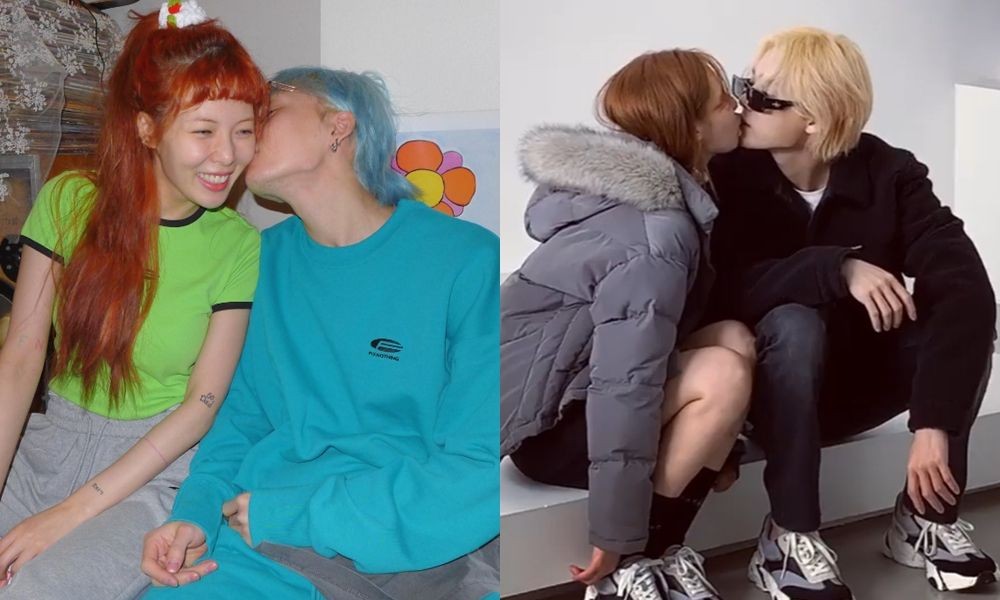 현아 용준형과 열애 시작 전남친 던 키스 사진은 그대로 뒀다