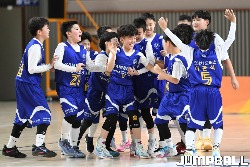 [KBL주말리그] ‘상주 최고의 심장’ 이제이 빛난 삼성, SK 꺾고 U10 우승