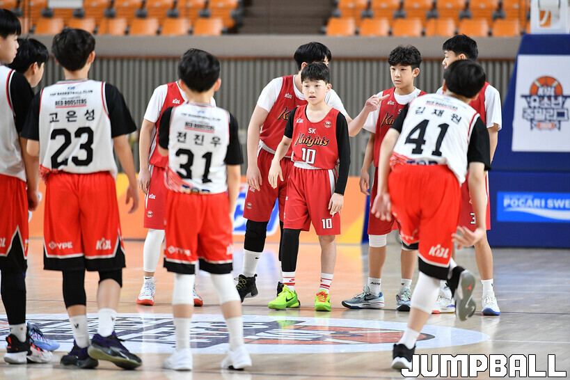 [JB화보] 2024 KBL 주말리그, U12 SK와 정관장 4강 경기 화보 (SK 37-30 정관장)