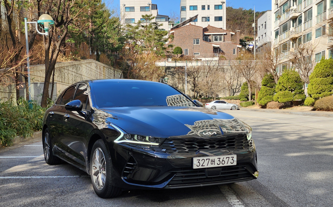 LPG 만난 하이브리드…경제적, 주행성능 두 마리 토끼 잡았다 [K5 LPG 하이브리드 시승기]