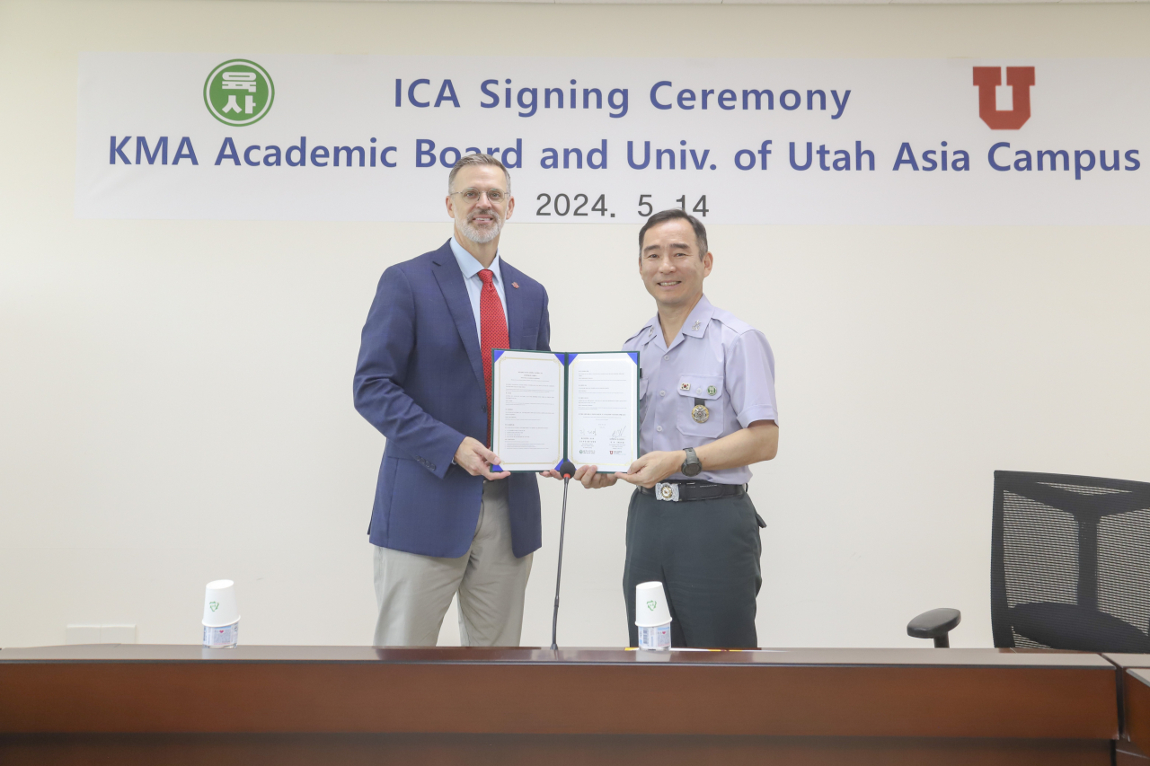 KMA and University of Utah Asia Campus agree to fortify educational ...