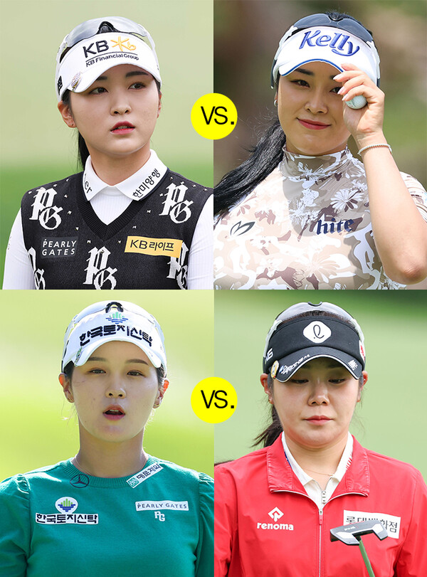 '매치퀸'을 향한 결승전 티켓은?…이예원vs윤이나 박현경vs이소영 4강에서 격돌 [KLPGA 두산매치플레이]