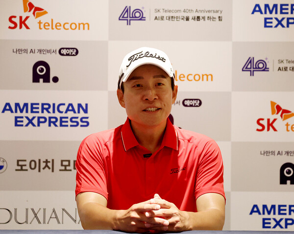 오랫동안 심한 통증으로 고생한 김경태 "상위권 순위가 어색할 정도" [KPGA SK텔레콤오픈]