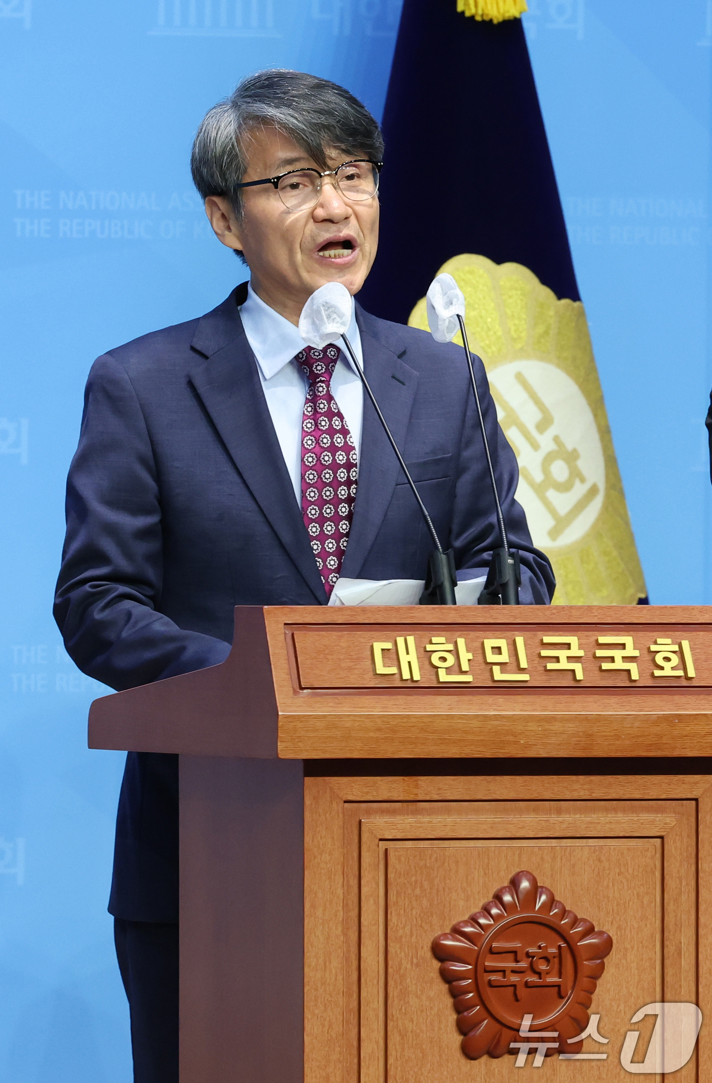 최재영 목사 대통령실 앞 구조물 관련 기자회견